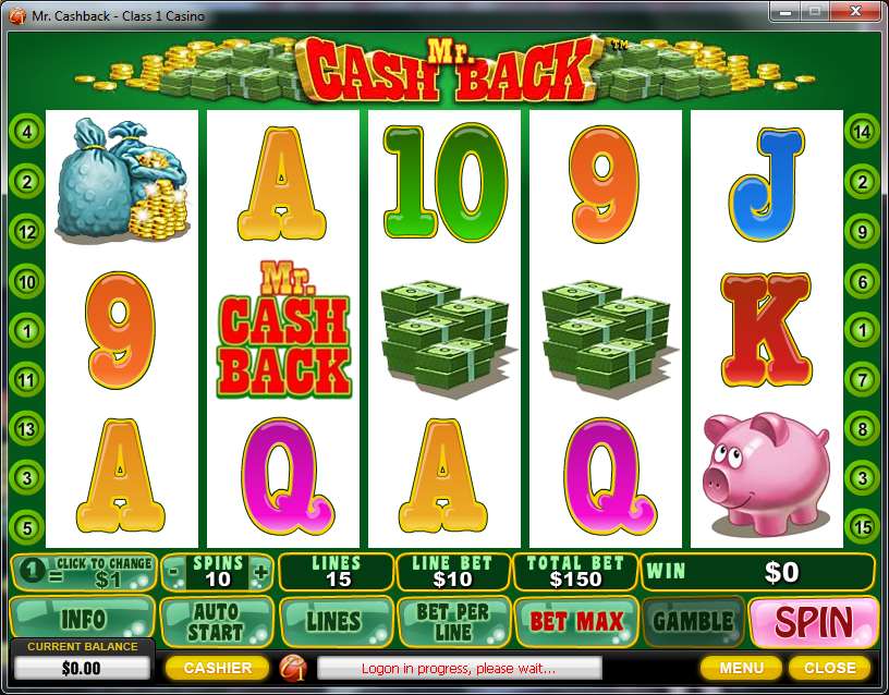Mr. Cash Back Slot review from Playtech
