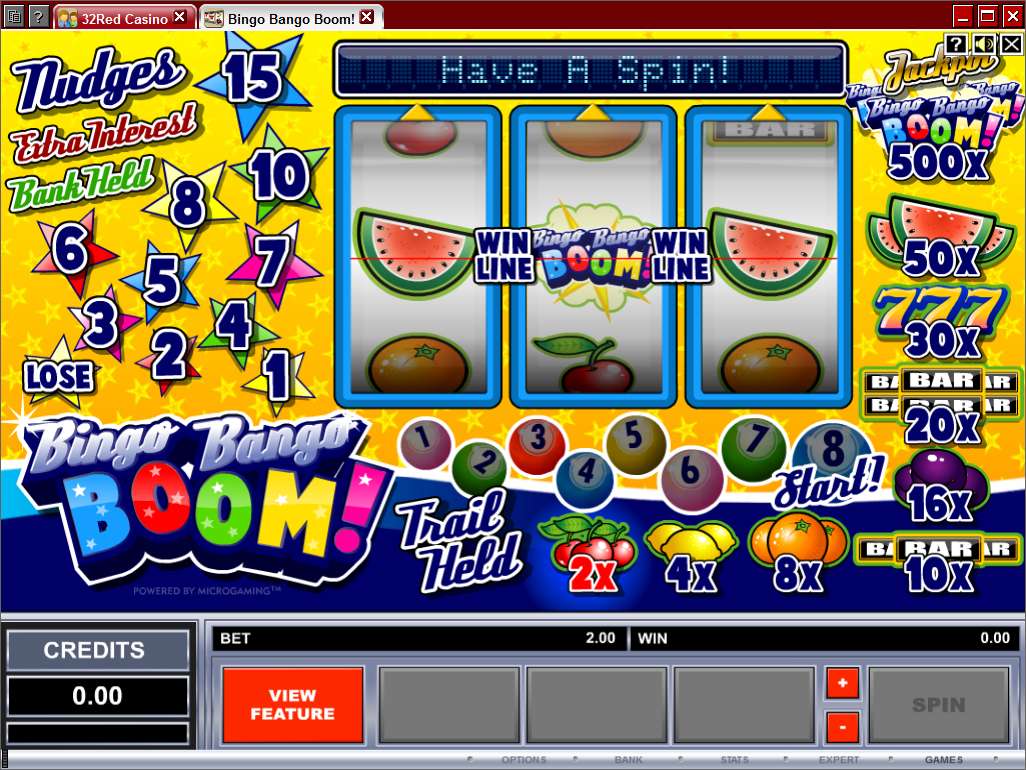 Bingo Bango Boom! Classic Slot review from Microgaming
