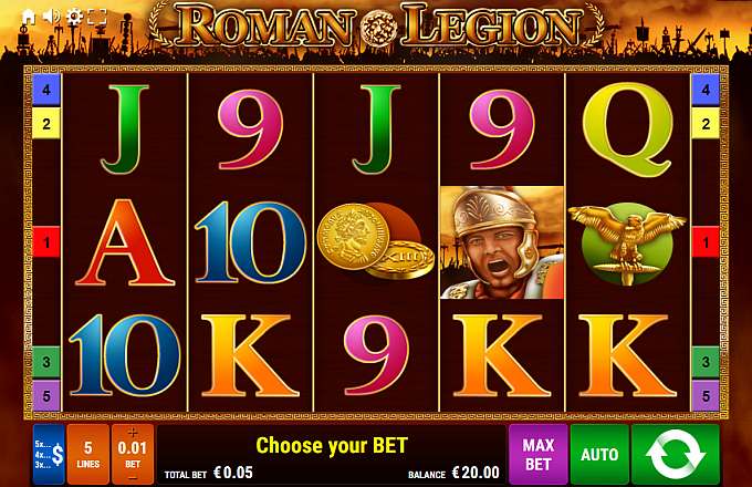 Roman Legion slot review - powered by Gamomat