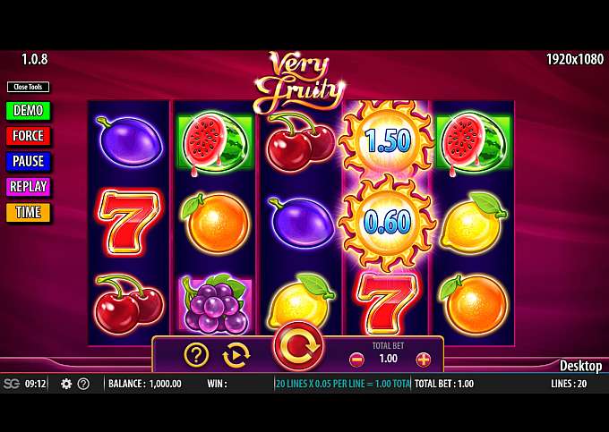 Very Fruity Slot By Shuffle Master » Review + Demo Game
