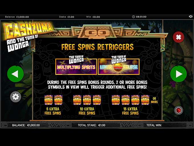Cashzuma and the Tomb of Wonga Slot By Core Gaming » Review + Demo Game