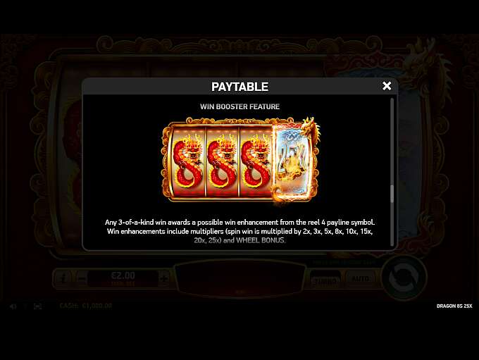 Dragon 8s 25x Slot By RubyPlay » Review + Demo Game