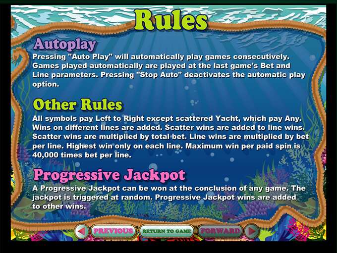 Crystal Waters Slot review from Real Time Gaming