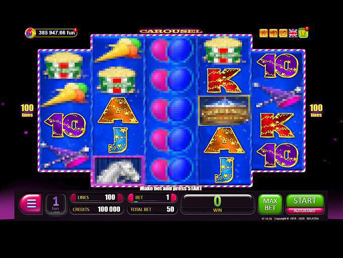 Carousel Slot Review - Powered By Belatra Games