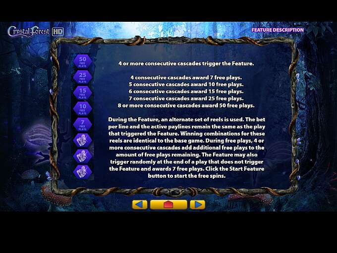 Crystal Forest Slot review from WMS