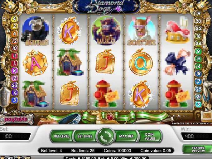 Diamond Dogs Slot review from Net Entertainment