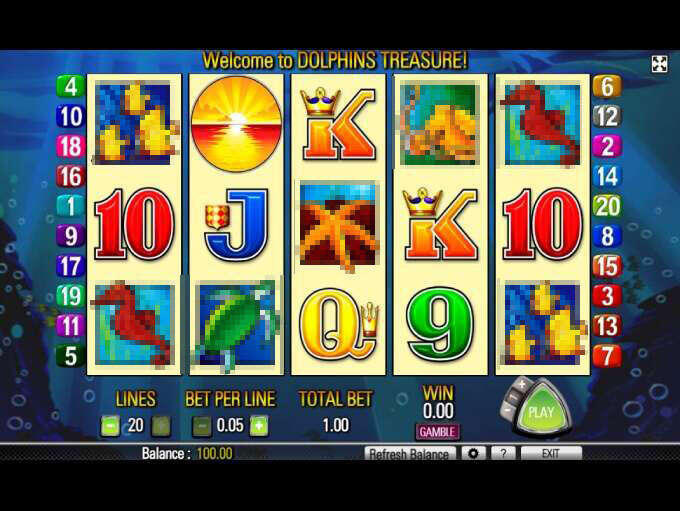 Dolphin Treasure Slot review from Aristocrat