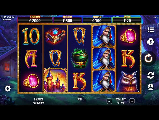 Blue Wizard Slot By Quickspin » Review + Demo Game
